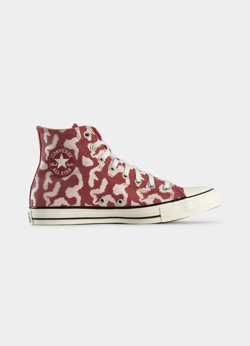 Converse Chuck Taylor Lavish Leopard Hi Shoes - Unisex in Pink | Red Rat