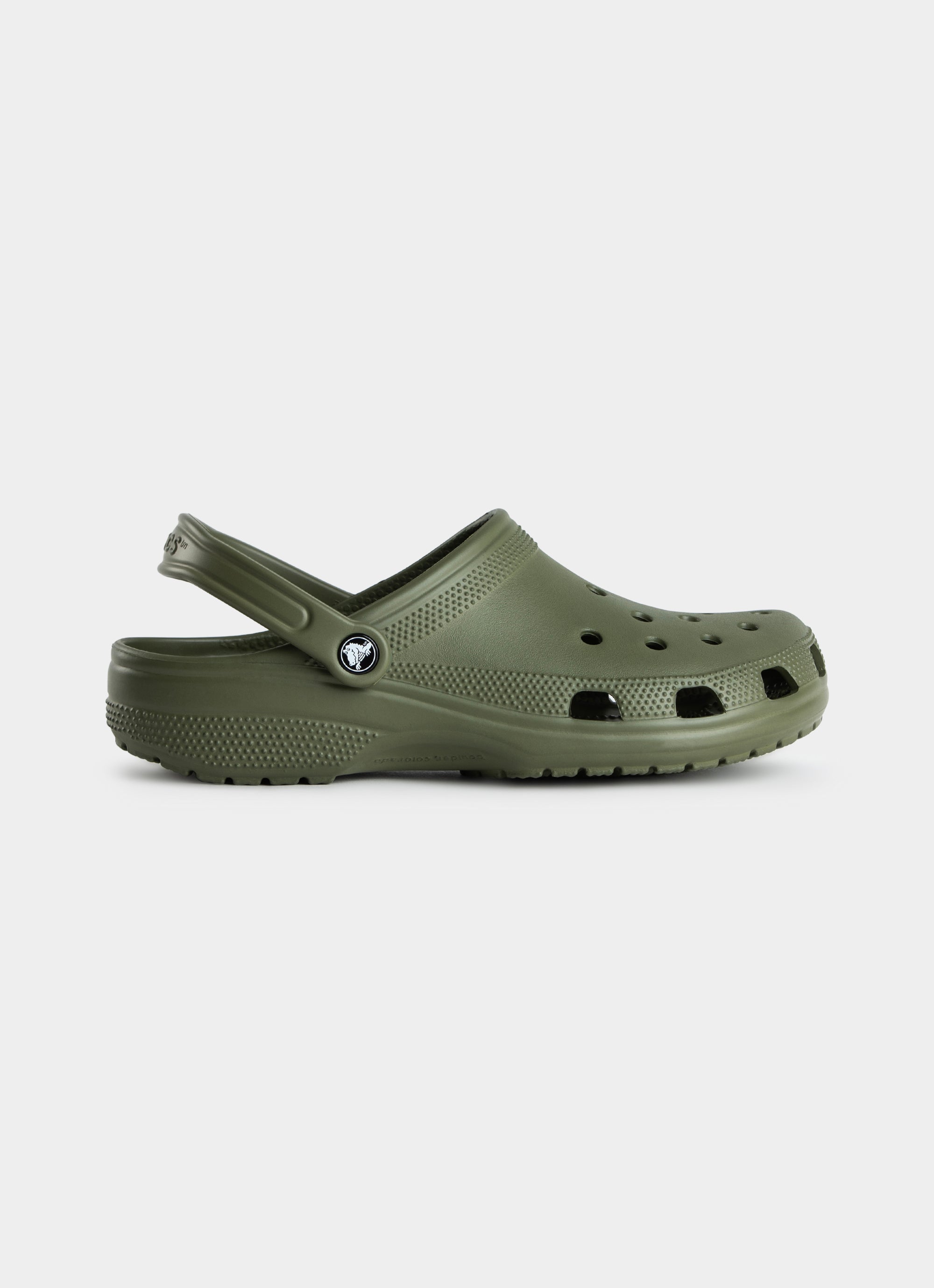 Army green crocs store