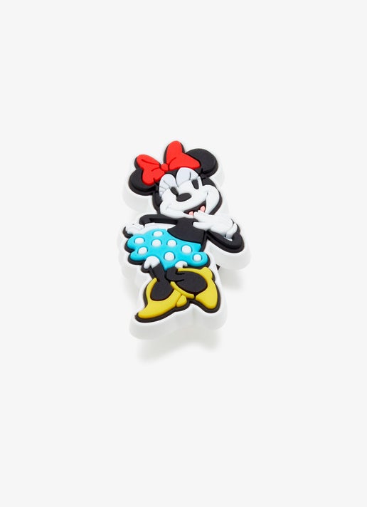 Crocs Jibbitz Disneys Minnie Mouse Character in Multi | Red Rat
