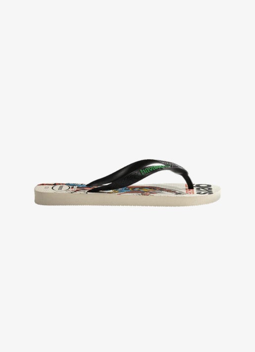 Havaianas Kids Top Marvel Jandal in Beige | Red Rat