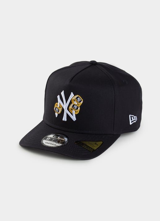 New Era Mlb 9fifty A-frame New York Yankees Three Peat Snapback Cap in ...