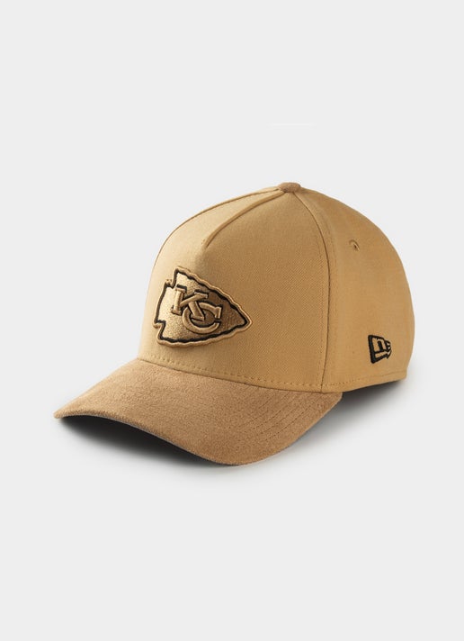 New Era Nfl 39thirty A-frame Kansas City Chiefs Suede Fitted Cap in ...