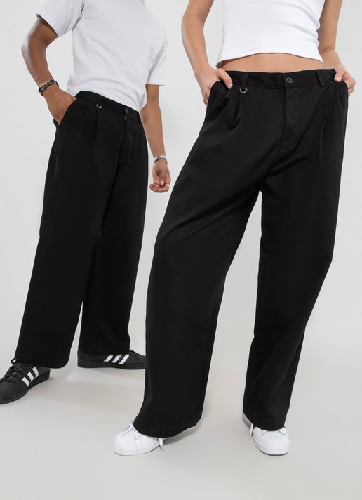 Stmnt Braid Pants in Black | Red Rat