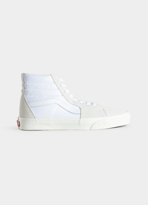 Vans Sk8-hi Shoes in White | Red Rat