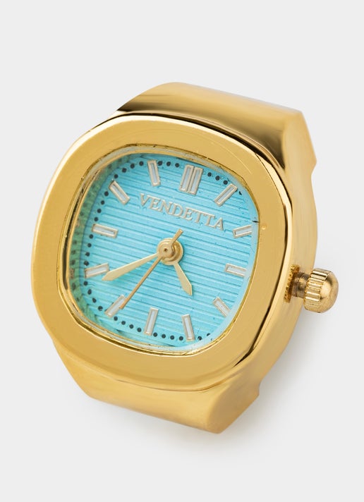 Vendetta Dominion Watch Ring in Gold | Red Rat