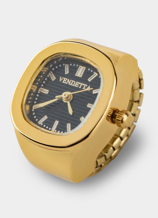 Vendetta Dominion Watch Ring in Gold | Red Rat