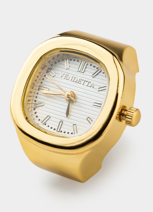 Vendetta Dominion Watch Ring in Multi | Red Rat