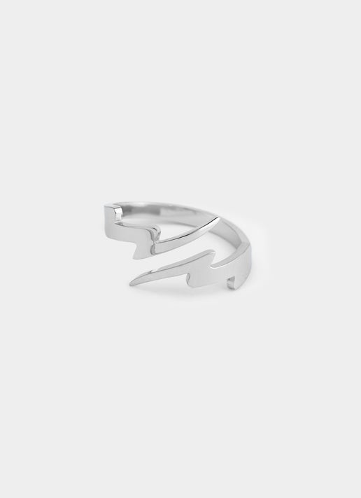 Vendetta Pulse Ring - Stainless Steel in Silver | Red Rat