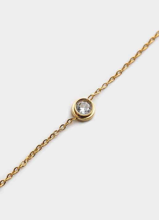 Vendetta Sola Anklet - 18k Gold Plated in Gold | Red Rat